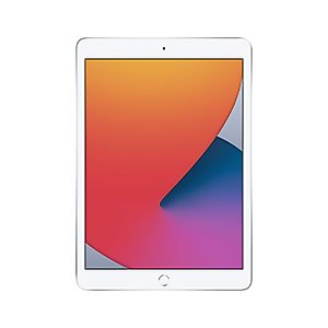 2020 Apple iPad (10.2-inch, Wi-Fi, 128GB) - Silver (Renewed)