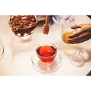 BATRA ASSOCIATES S.B.Arts 6 Inch Wooden Syrup Dippers-Honeycomb Sticks Perfect For Drizzling Honey-Maple Syrup-Chocolate-Caramel Honey Spoons