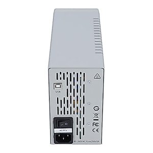DC Power Supply 60V, Programmable Low Noise Fanless 5A 1CH 2.8in LCD USB with Overvoltage and Overcurrent Curve Monitoring for Bench (US Plug)