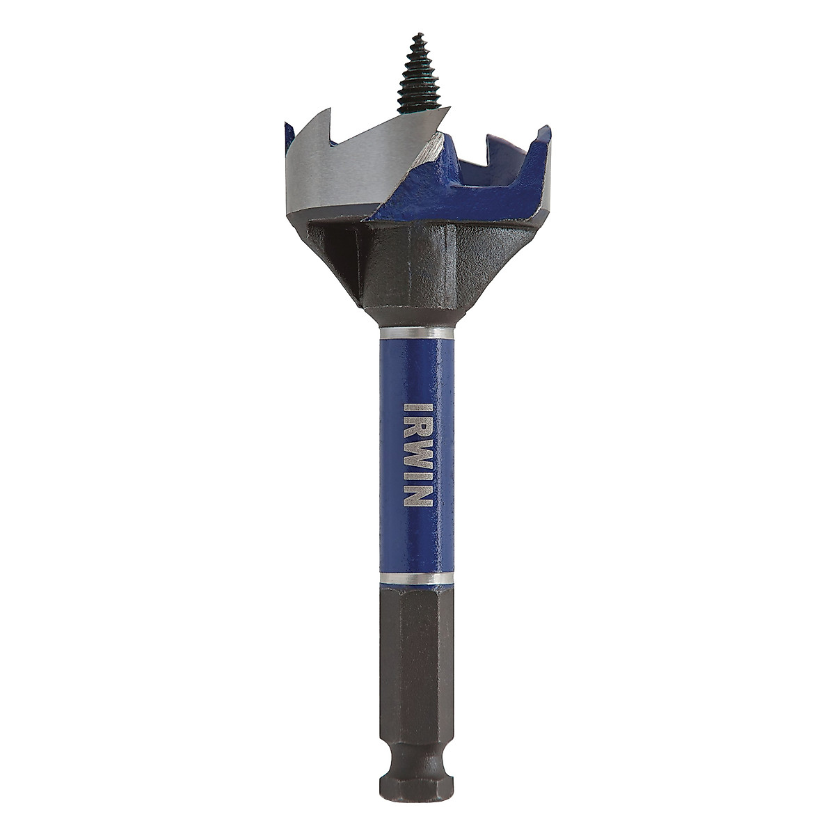 IRWIN Tools 1869387 WeldTec Self-Feed Wood Drilling Bit, 1 3/4-Inch