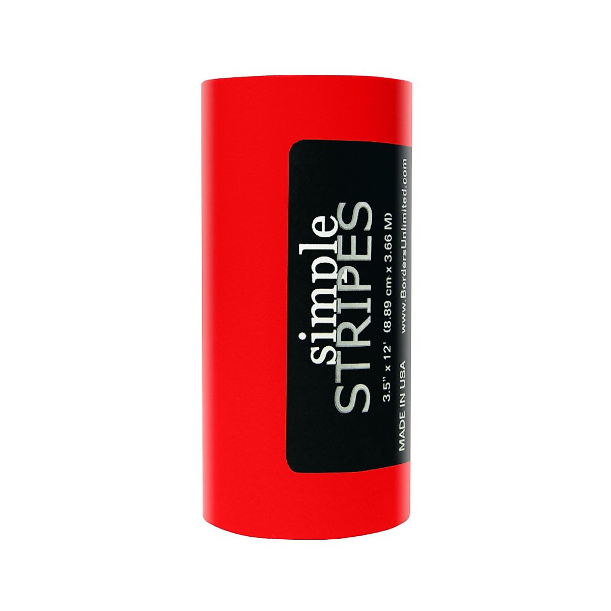 Borders Unlimited Red Simple Stripe