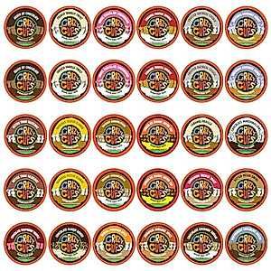 Crazy Cups Decaf Single Serve Flavored Coffee for Keurig K cup Brewer, 30 Count