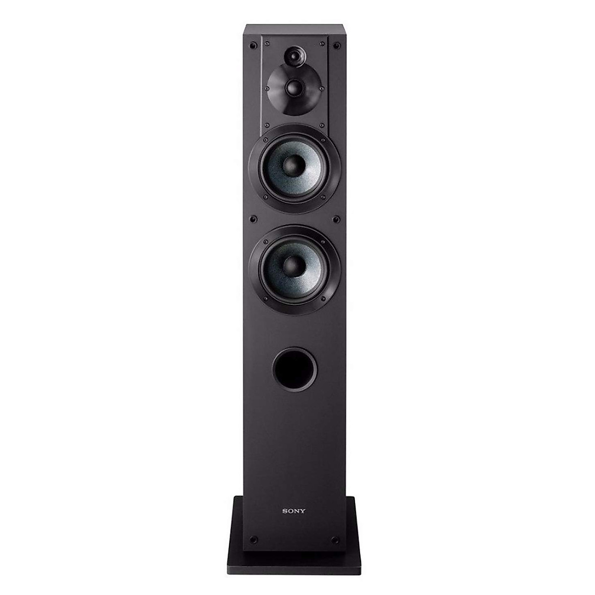 Sony SS-CS3 3-Way 4-Driver Floor-Standing Speaker - Pair (Black)