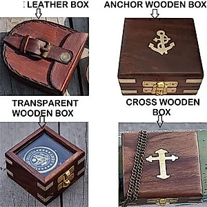 Personalized Engraved Compass. Handmade Brass Compass for Men's & Women's, Husband Gifts, Fathers Day, Anniversary, Wedding Gift for Him, Fiance Gift