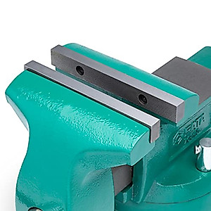 SATA HD Mechanic's Vise w/Swivel Base 8-Inch - ST70845SC