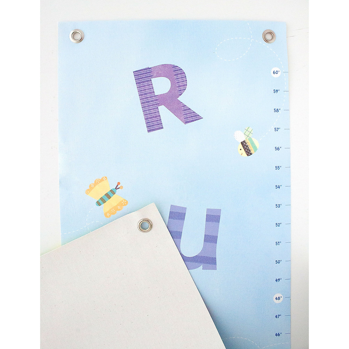 Personalized Growth Chart for Kids, Floral - I See Me!