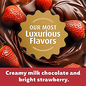 Premier Protein Indulgence Protein Shake, 30g Protein, 3g Sugar, Chocolate Covered Strawberry, 11.5 fl oz, Pack of 12