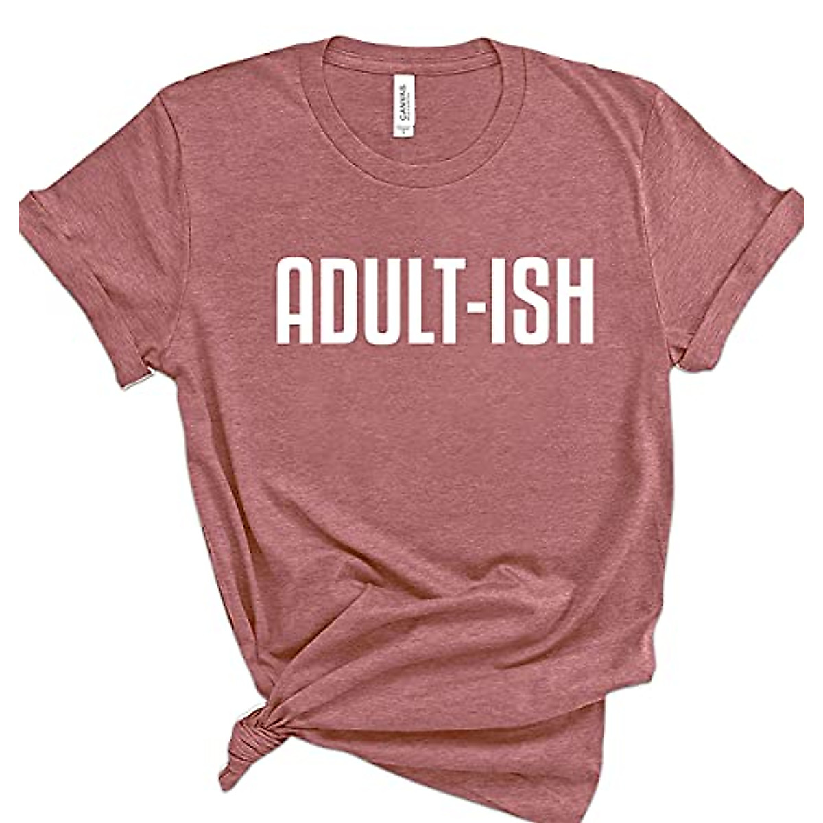 Adult-Ish T-Shirts Gift Ideas 18th Birthday Gifts for Girl and Boy Funny 18 Years Old T-Shirts Comfy Tees for Summer Funny 18th Age Shirt Funny Adult Shirts