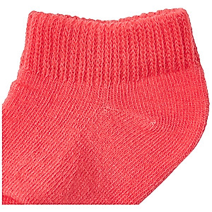 Hanes Girls' Toddler Low Cut Socks 10-Pack, Assorted, 5/ 2T-3T