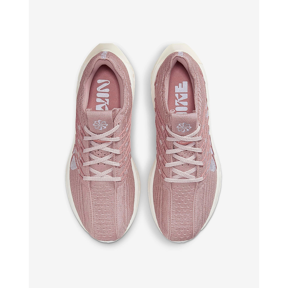 Nike Women's Pegasus Turbo Running Shoes, Pink Oxford/White-Barley Rose, 6 M US