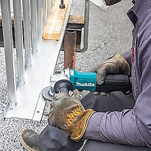 Makita GA5052 4-1/2" / 5" Paddle Switch Angle Grinder, with AC/DC Switch