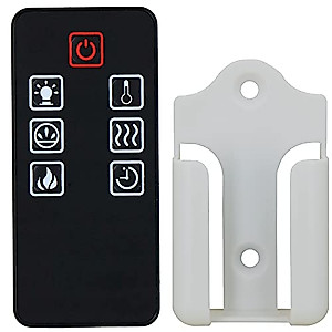 GENGQIANSI Replacement Remote Control for Thermomate EFM3607 EFM4207 EFM4807 Electric Flat Panel Wall Mount Fireplace Heater