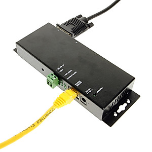 SerialGear Industrial 2-Port RS-232 to Ethernet Data Gateway TCP/IP