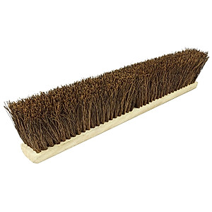 Weiler 42138 36" Garage Brush, Palmyra Fill, Includes Brace, Made in The USA