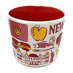 Starbucks Been There Series New York Knickerbocker State Ceramic Mug, 14 Oz