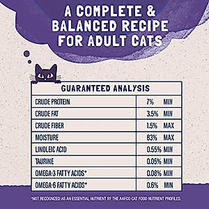 Natural Balance Platefulls Indoor Chicken & Chicken Liver Cat Food in Gravy | Premium Grain-Free Wet Food for Indoor Cats | 3-oz. Pouch (Pack of 24)