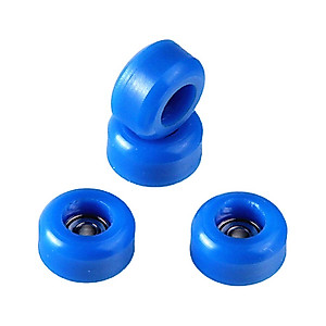 BullBallBoll 4 Pcs/Set Professional Urethane CNC Bearing Wheels for Wooden Fingerboard