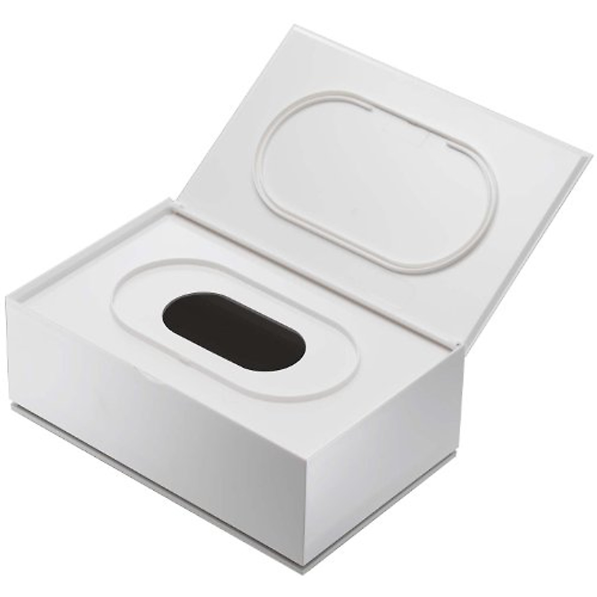 Yamazaki Industries 7862 Wet Wipes Case, Veil, White