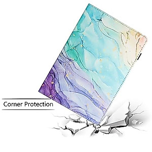 Compatible with/Replacement for Tablet PC Samsung Galaxy Tab A8 10.5 inch 2021 SM-X200/X205/X207 PU Leather Flip Cover Stand Wallet Case XXLZCX (7)