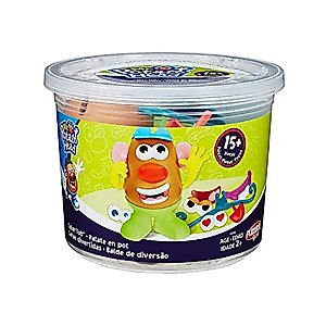 Playskool Mr. Potato Head Tater Tub Set Parts Andpiece Container Toddler Toy For Kids