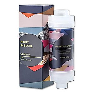 VITASPA Vitamin C shower Water Filter (Purple) - Exellent Skin & Hair Enhancement, Aroma Therapy, Remove Chlorine & Impurities/Gift idea For Her/Him, wife, girlfriend