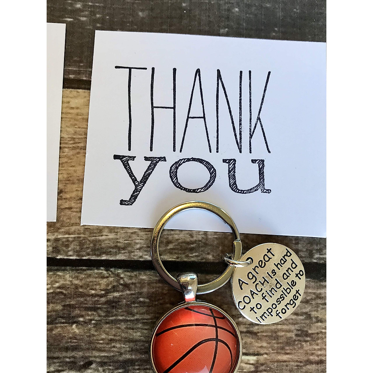 Harper Olivia PACK OF 3 Basketball Coach Appreciation KeyChain with Gift Packaging for your Coach gifts for Basketball coach multipack team gift! Great for multiple coaches for basketball player