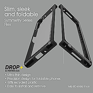 OTTERBOX SYMMETRY SERIES FLEX Case for Galaxy Z Fold3 5G - BLACK CRYSTAL
