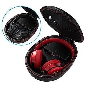 Smatree Charging Case Compatible for Beats Solo2/ Solo3/ Studio3 Headphone(Headphone is NOT Included)