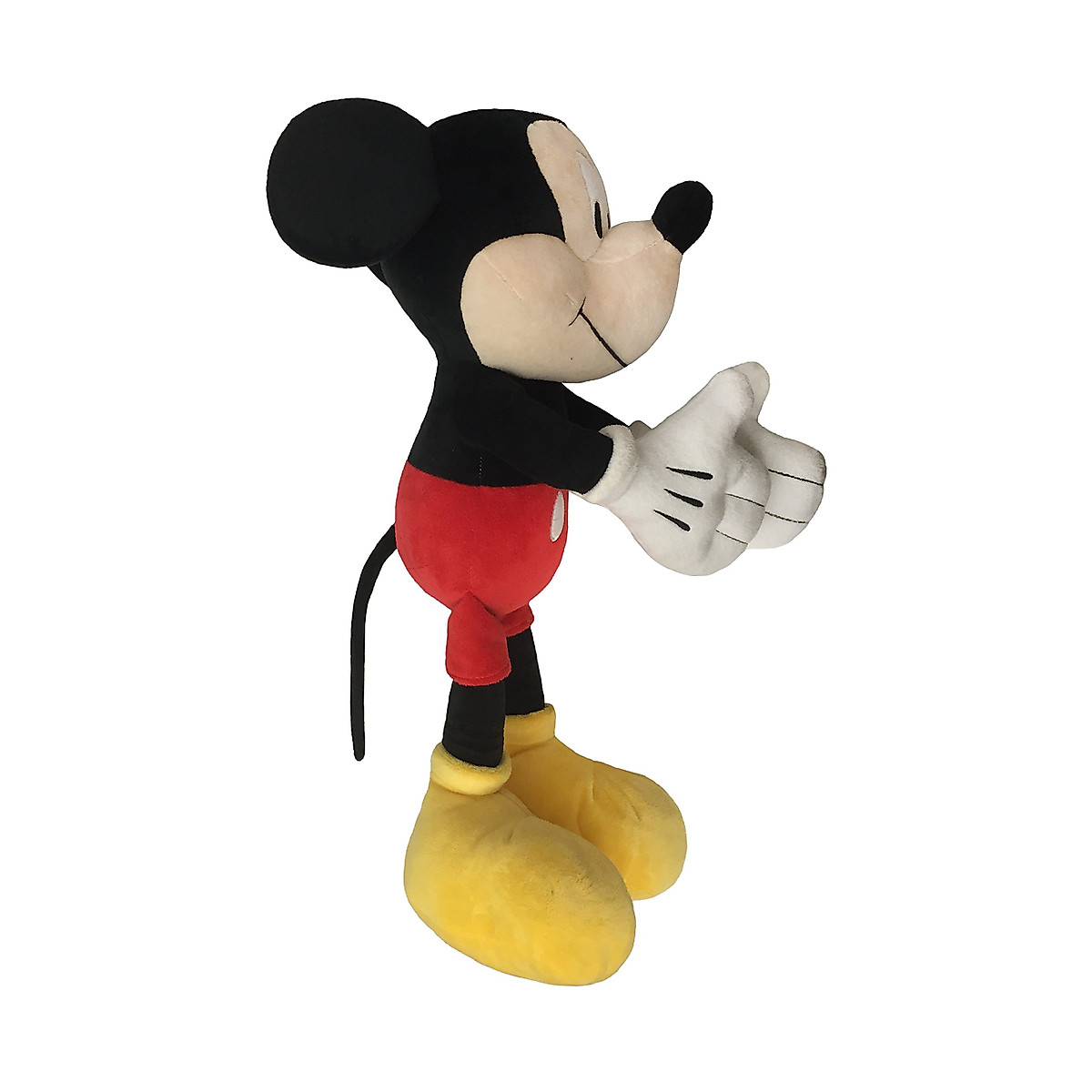 Jay Franco Disney Mickey Mouse Classic Plush Pillow Buddy Super Soft Polyester Microfiber