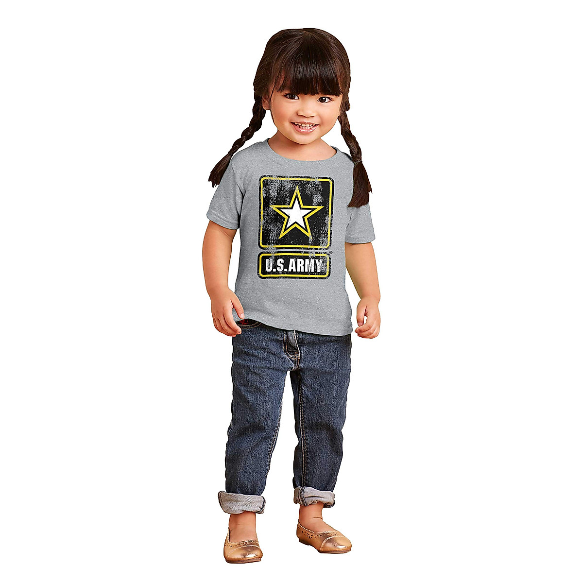 US Army United States Military Pride Toddler Boy Girl T Shirt