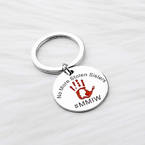 ENSIANTH MMIW Awareness Gift No More Stolen Sisters Women Power Gift (No More Stolen)