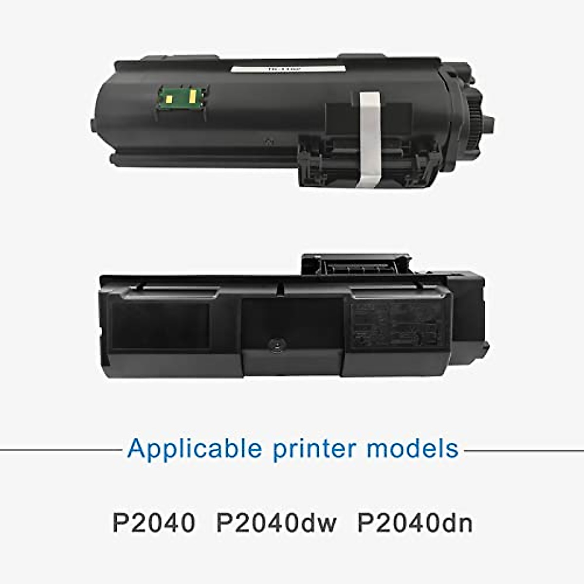 VICTORSTAR Compatible Toner Cartridge TK1162 / TK-1162 Black for Kyocera ECOSYS P2040dn P2040dw Laser Printers