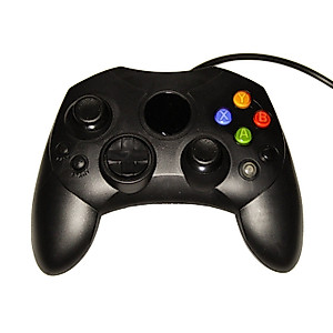 Black XBox Original Controller Bundle - Controller and Extension Cable - by Mars Devices