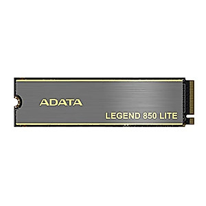 ADATA 2TB SSD Legend 850 LITE, NVMe PCIe Gen4 x 4 M.2 2280 Internal Solid State Drive, Speed up to 5,000MB/s, Storage for Gaming and PC Upgrades, High Endurance with 3D NAND