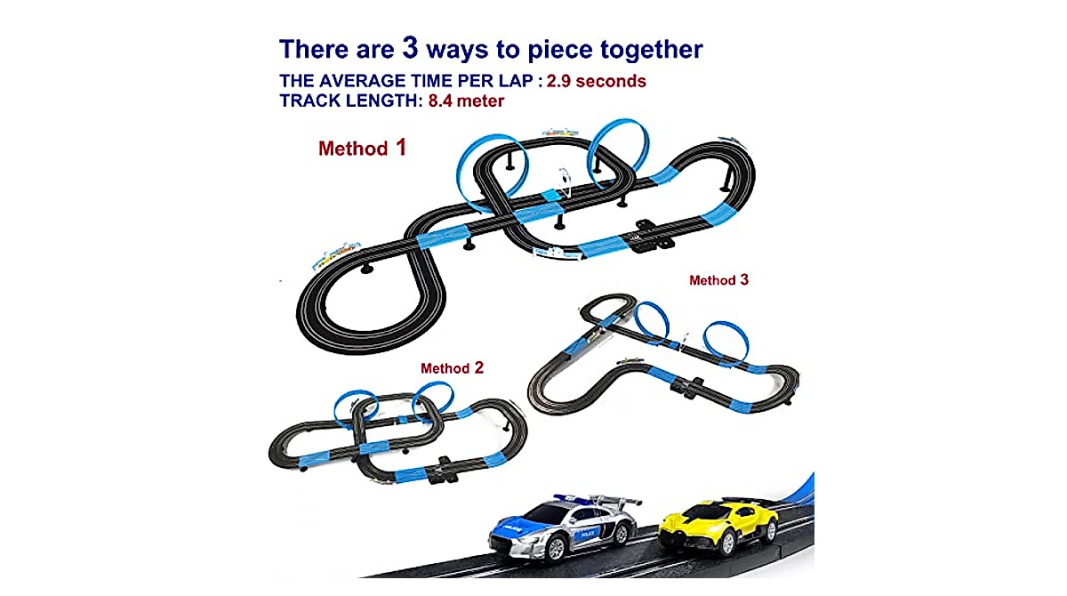 AGM MASETCH Dual Track Set - High Speed Slot Car Racing