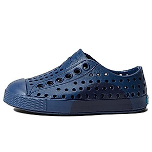 Native Shoes Baby Boy's Jefferson Block (Toddler) Frontier Blue/Frontier Blue/Insight Circle 9 Toddler M