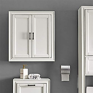Pemberly Row Medicine Cabinet in Vintage White
