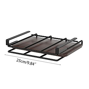 SUXINRY Space Saving Kitchen Storage Rack Convenient Hangings Rack Efficient Storage for Cutting Board and Mugs
