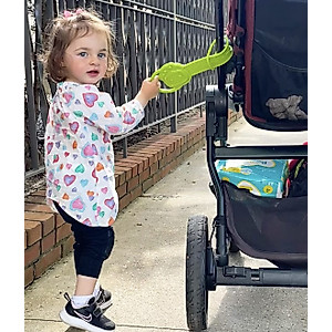 Tagalong Cocomelon Stroller Accessory for Child Safety | Toddler Must Have to Keep Kids Close | Toddler Travel Accessory - Links to Strollers, Backpacks, Shopping Carts - Disney Trip Essential