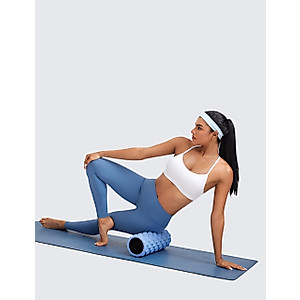 CRZ YOGA Butterluxe Womens Y Back Sports Bra - Padded Racerback Low Impact Spaghetti Thin Strap Workout Yoga Top White Small