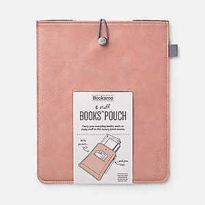 Bookaroo Book & Stuff Pouch Blush