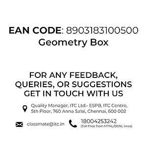 Classmate Archimedes Mathematical Drawing Instruments Box
