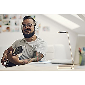 LUXA2 E-One Gold Solid-Metal Aluminum Universal Gaming Headphone Stand/Hanger/Holder for Headsets Display HO-HDP-ALE1GD-00