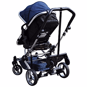 Englacha Easy Rider Trailer - Standing Platform - Quick and Easy to Use - Designed for Safety, Blue