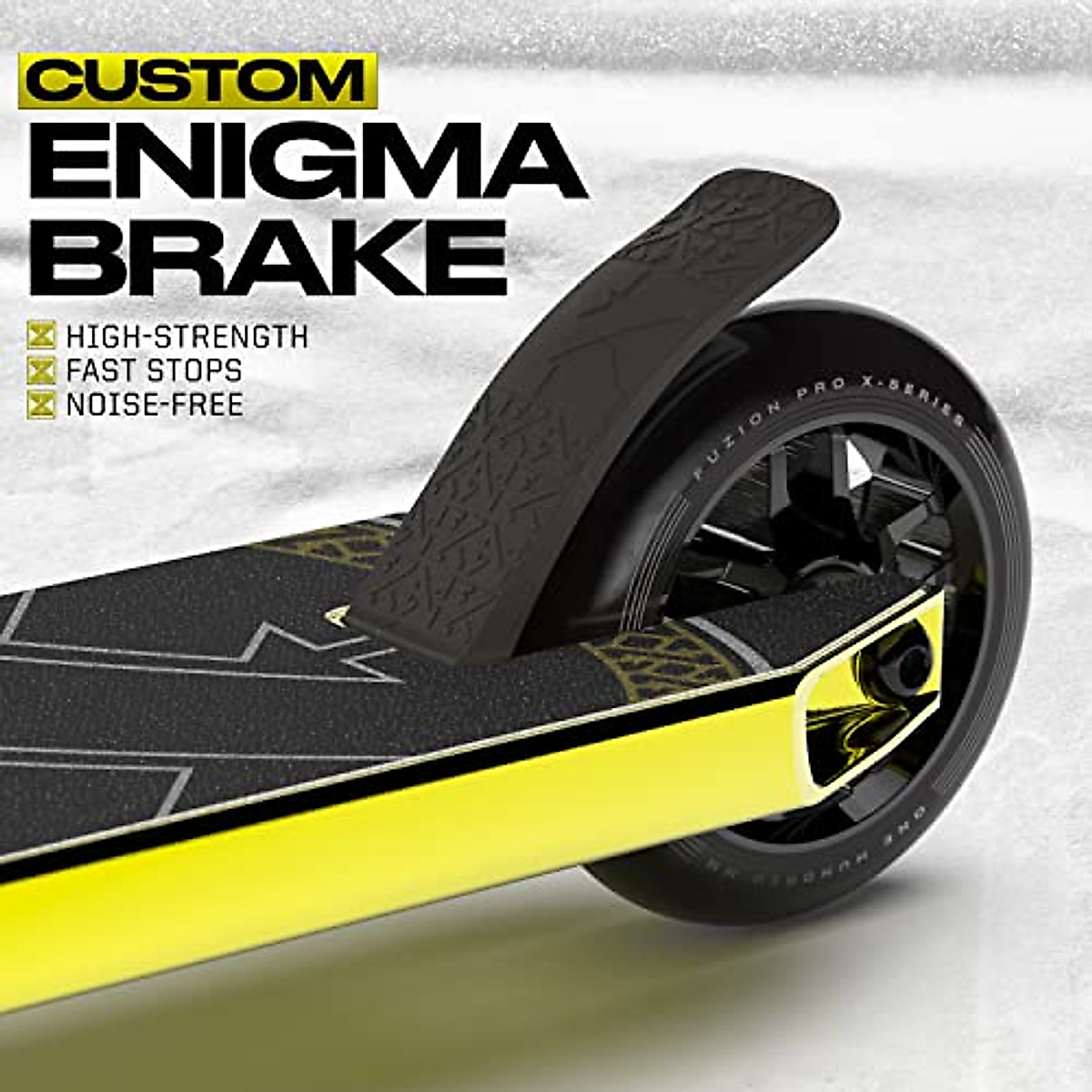 Fuzion X-5 Pro Scooter - Trick Scooter for Kids 8 Years and Up - Pro Scooters for Teens - Best Stunt Scooter for BMX Scooter Tricks (Liquid Gold)