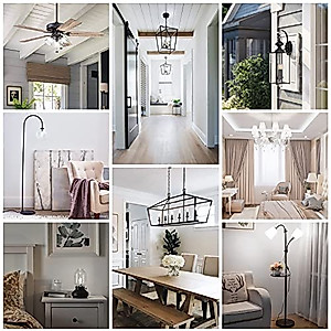 MAXvolador Dimmable E12 Candelabra LED Light Bulbs 60W Equivalent, Daylight White 5000K, 600Lumens LED Chandelier Bulb, Decorative B11 Filament Candle Light Bulbs Clear Glass, Pack of 5