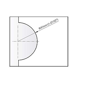 Sugatsune, Lamp DSI-3250-45 Door Hardware, 304 Stainless Steel, Satin