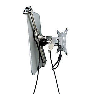 CTA Digital Adjustable Arm Grip Rotation Wall Mount for 8-12.75 Inch Tablets