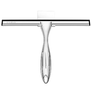 SetSail Shower Squeegee, Stainless Steel for Glass Doors, Window Cleaner Tool, Bathroom, Mirror, Tiles and Car Windows Cleaning