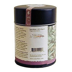 The Tao of Tea, Peppermint Herbal Tea, Loose Leaf,2 Ounce (Pack of 1),TOT11125